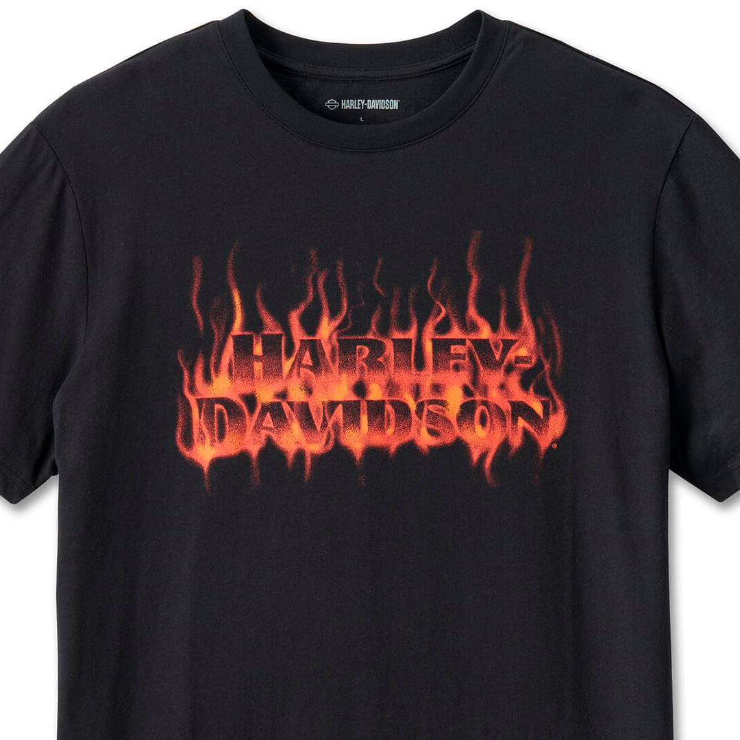 CAMISETA RHODONITE FLAMES HARLEY-DAVIDSON HOMBRE - Harley-Davidson Colombia